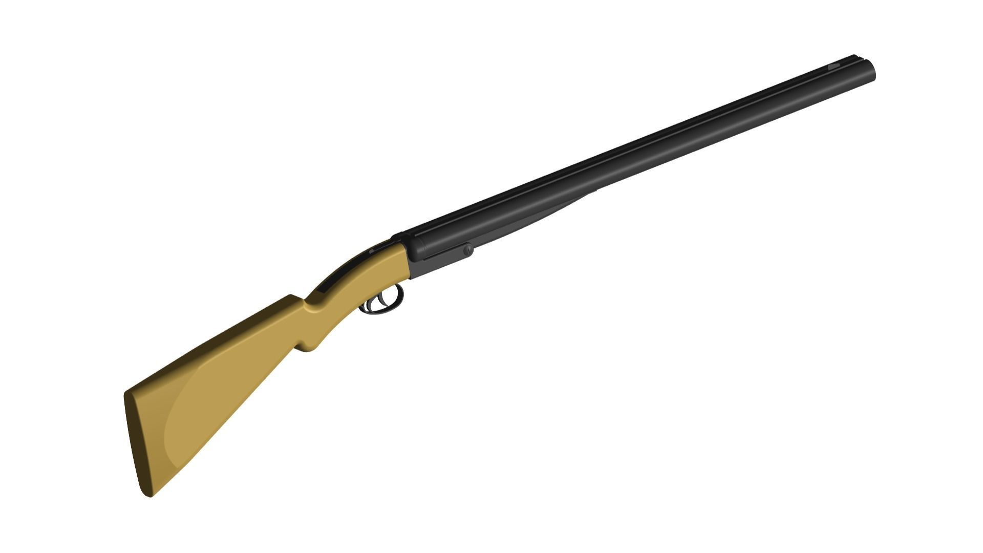 shotgun 3D model | CGTrader