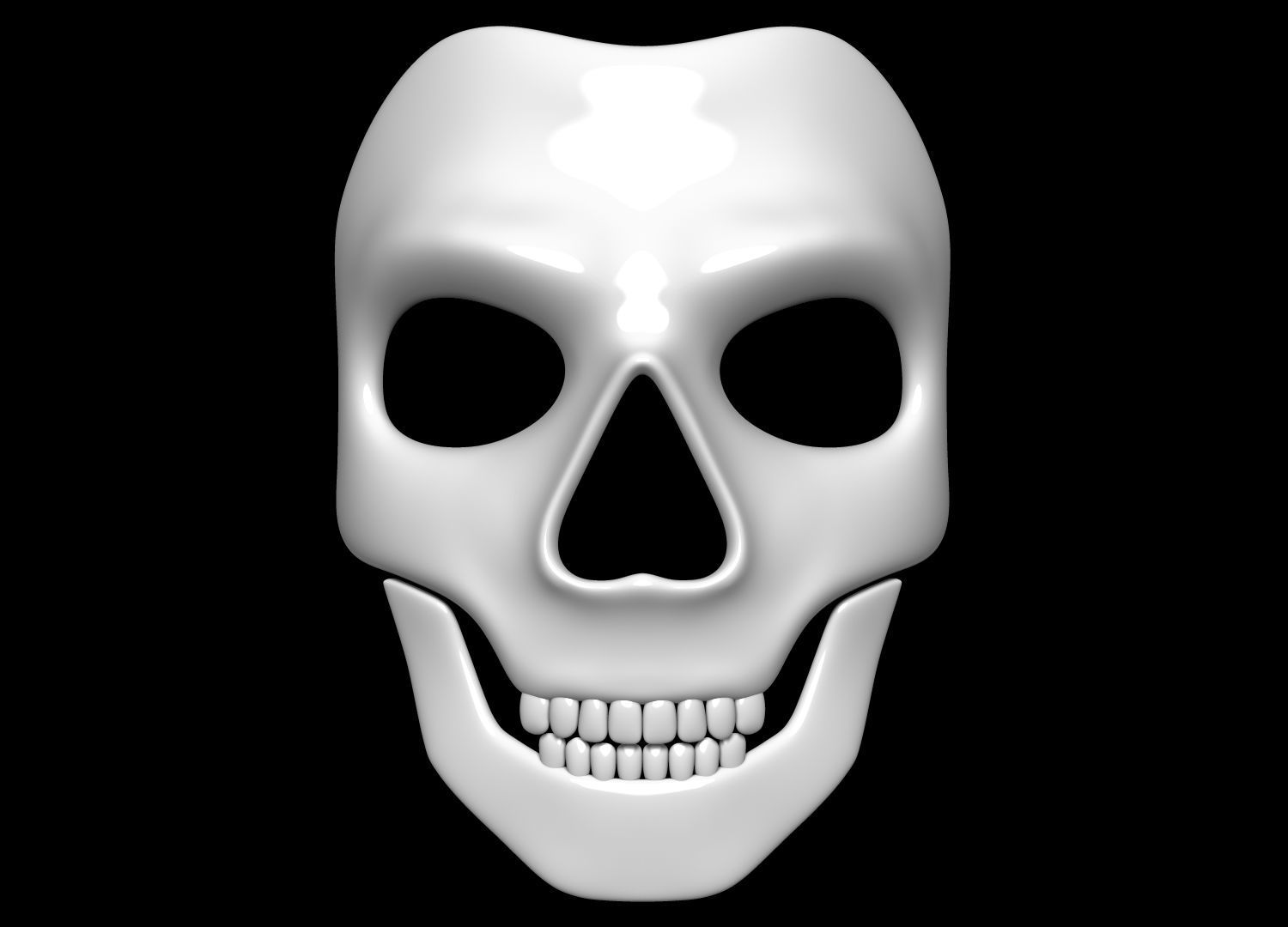 Skull Mask 3D model | CGTrader