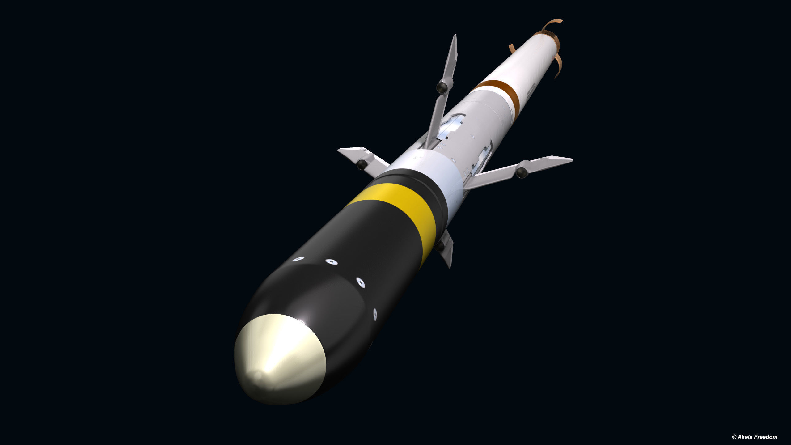 HEAT APAM Warhead for Hydra 70 APKWS II 3D model | CGTrader