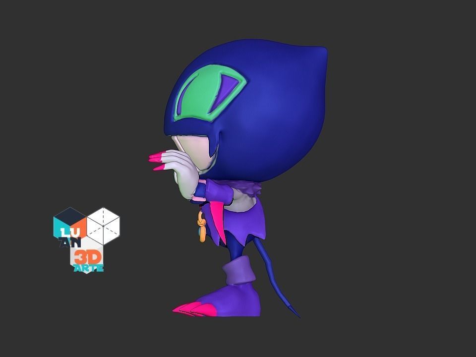 Dracmon Chibi 3D model 3D printable | CGTrader