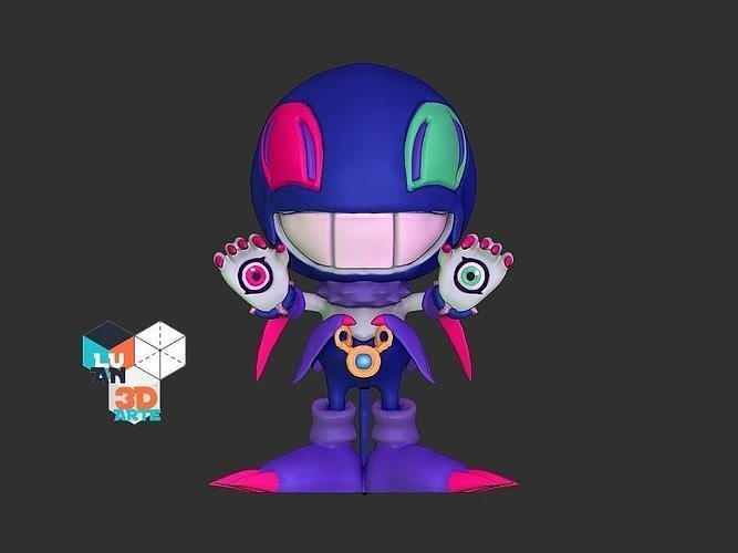 Dracmon Chibi 3D model 3D printable | CGTrader