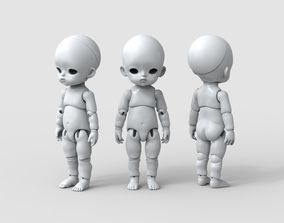 Bjd 3D打印模型 | CGTrader