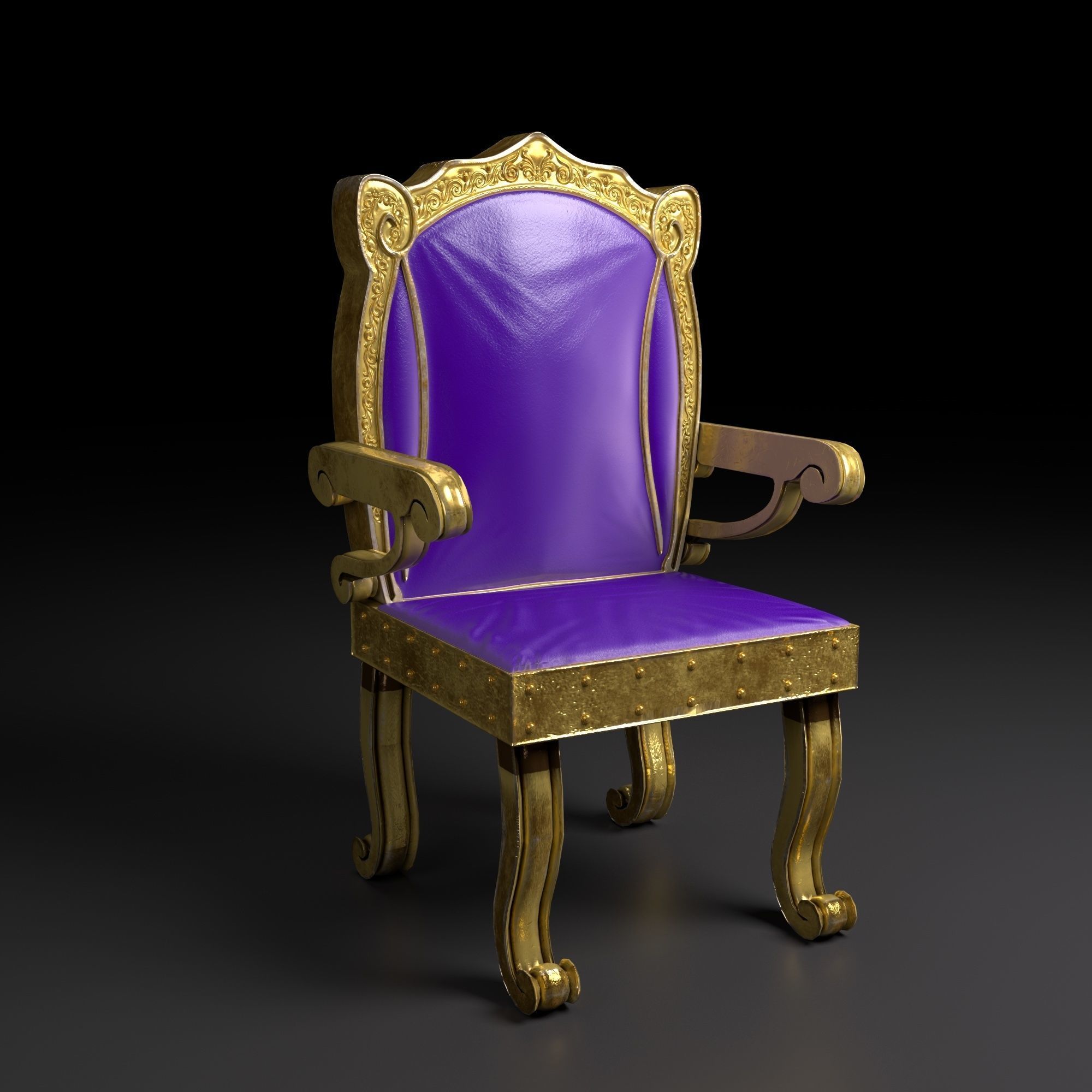 One Piece chair model 3D model | CGTrader