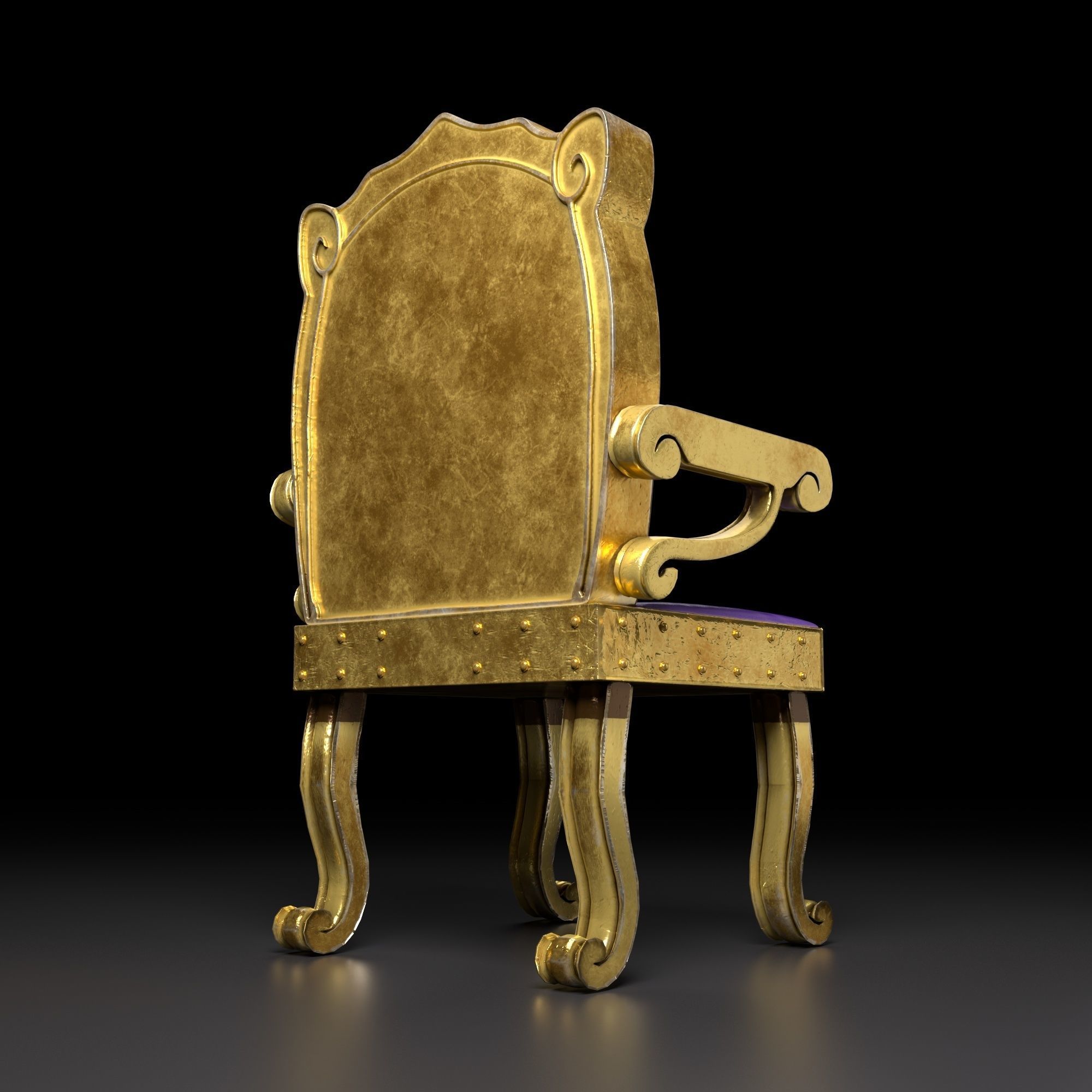 One Piece chair model 3D model | CGTrader