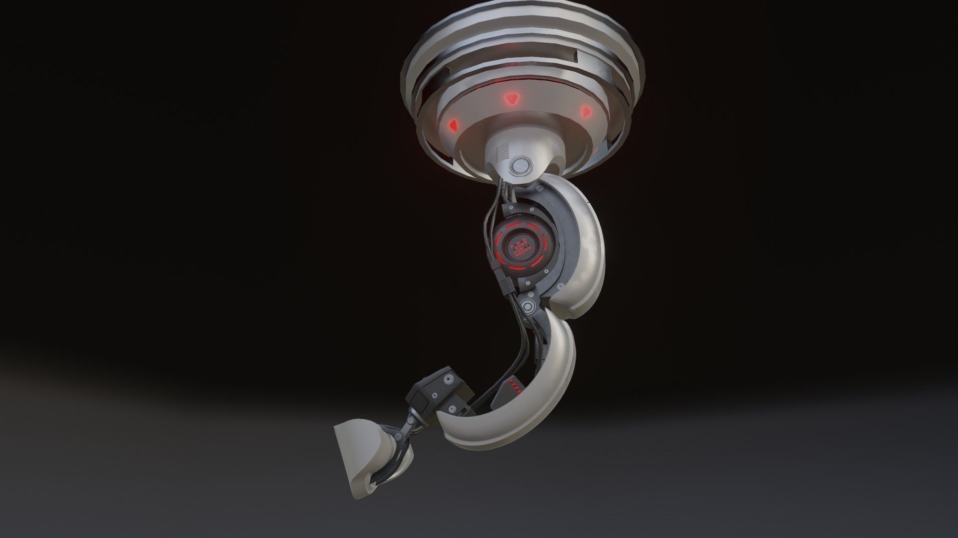 3D model Ai Robot Control Unit Rigged and Animated VR / AR / low-poly ...