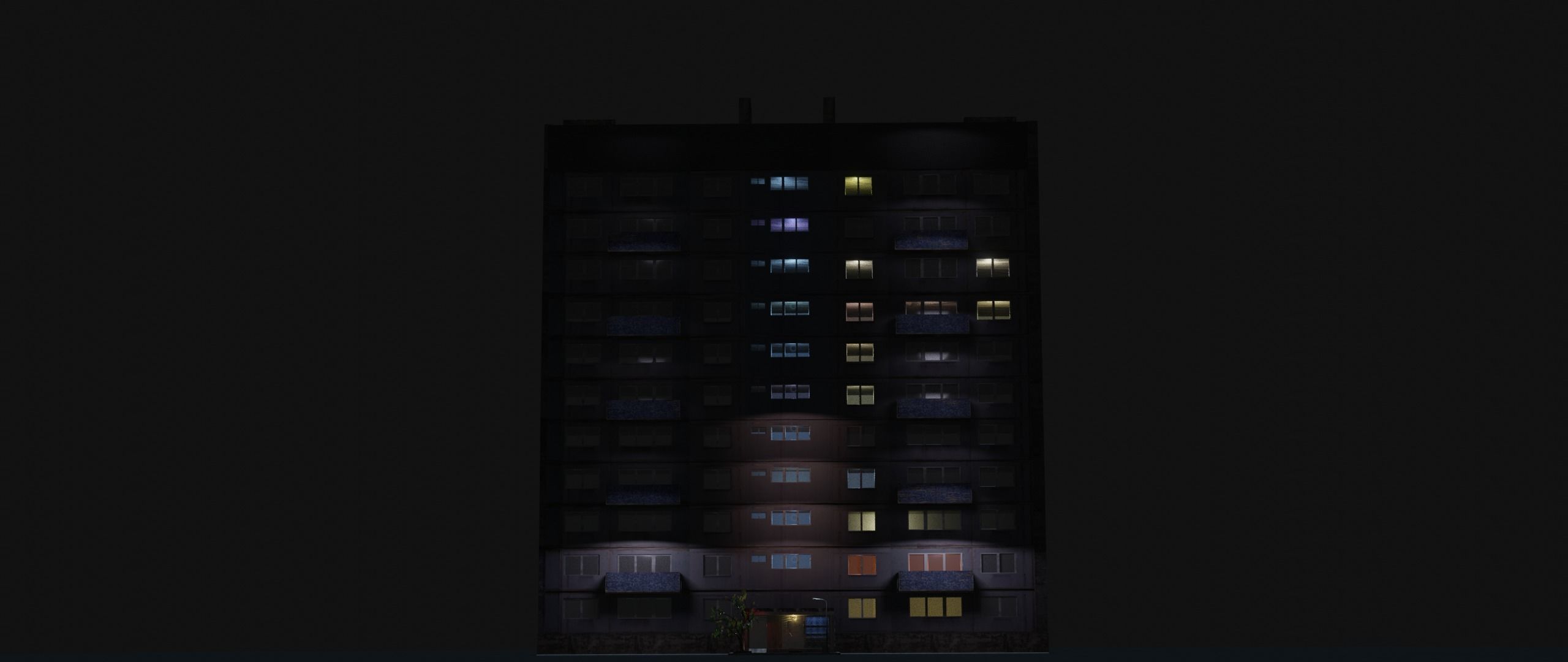 602 project apartment asset free VR / AR / low-poly 3D model rigged ...