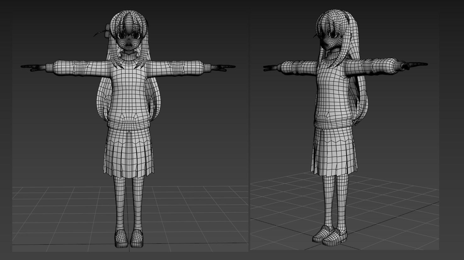 Bocchi the Rock VRChat Avatar 3D model | CGTrader