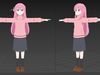 Bocchi the Rock VRChat Avatar 3D model | CGTrader