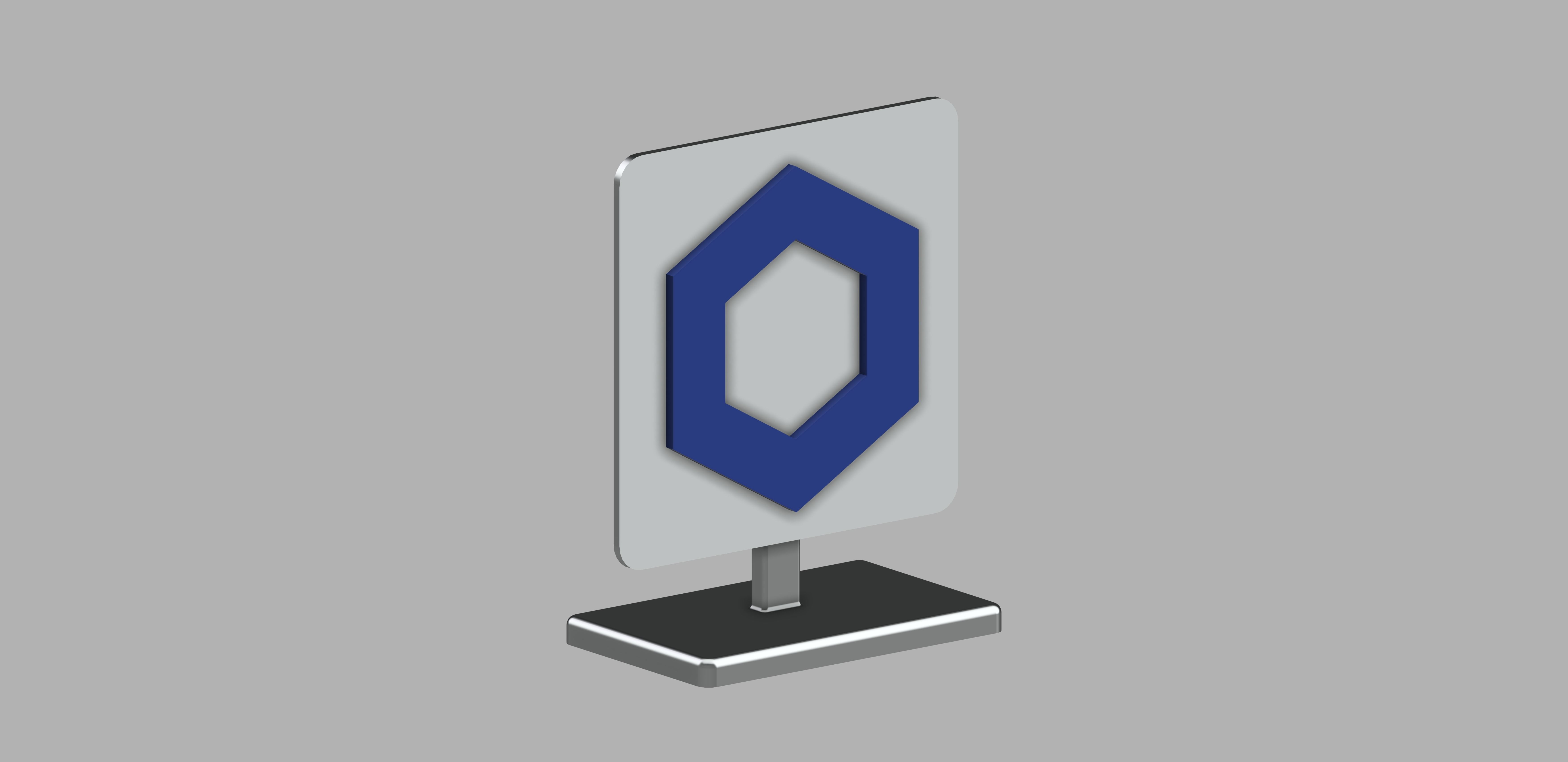 CHAINLINK Logo Stand 3D model 3D printable | CGTrader