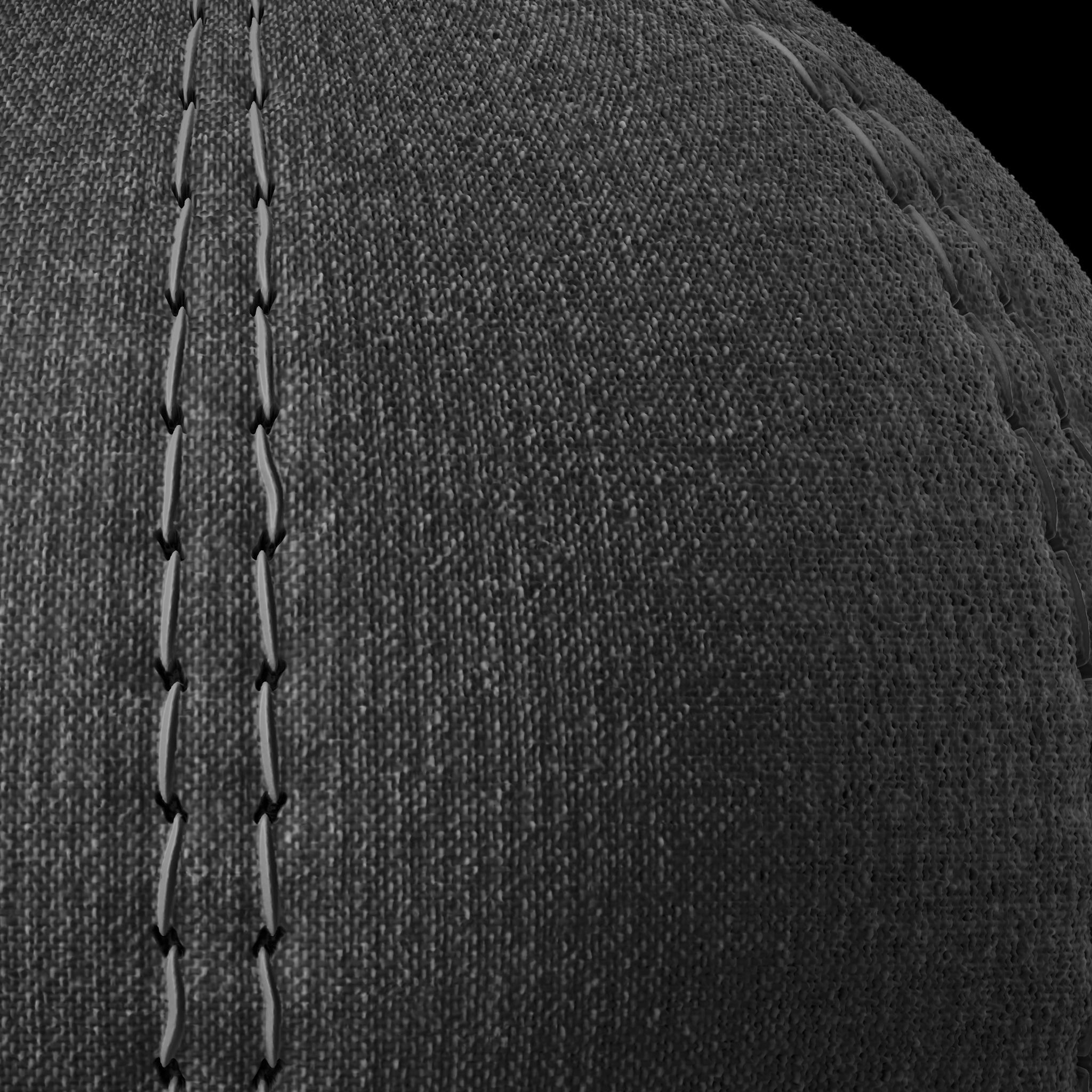 3D model Fabric Materials 34- Stitched Fabric By warp Pbr 4k Seamless ...