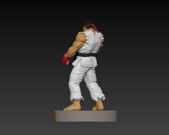 RYU FROM STREET FIGHTER 3D model 3D printable | CGTrader
