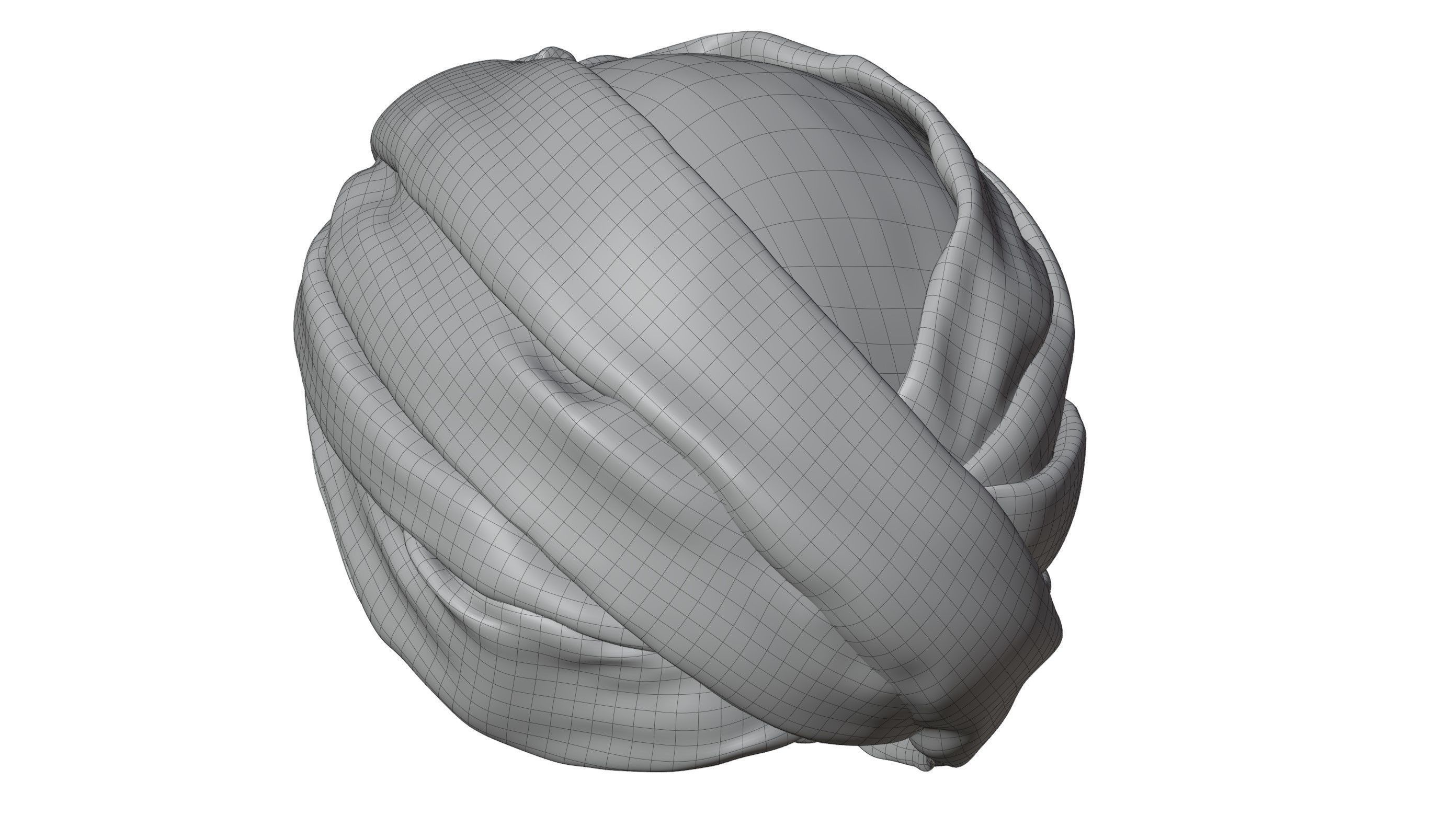 Sikh Turban 3D model | CGTrader