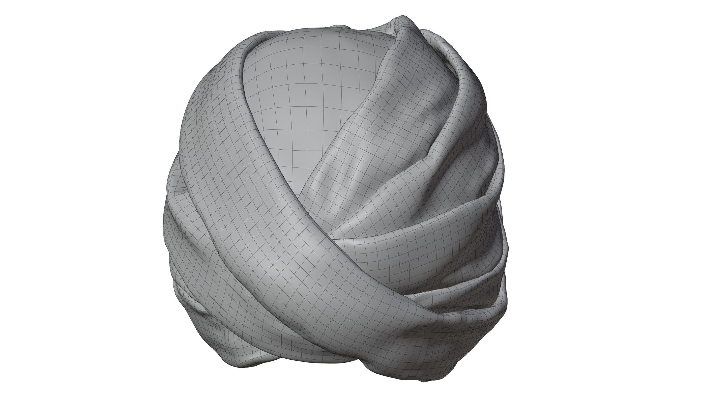 Sikh Turban 3D model | CGTrader