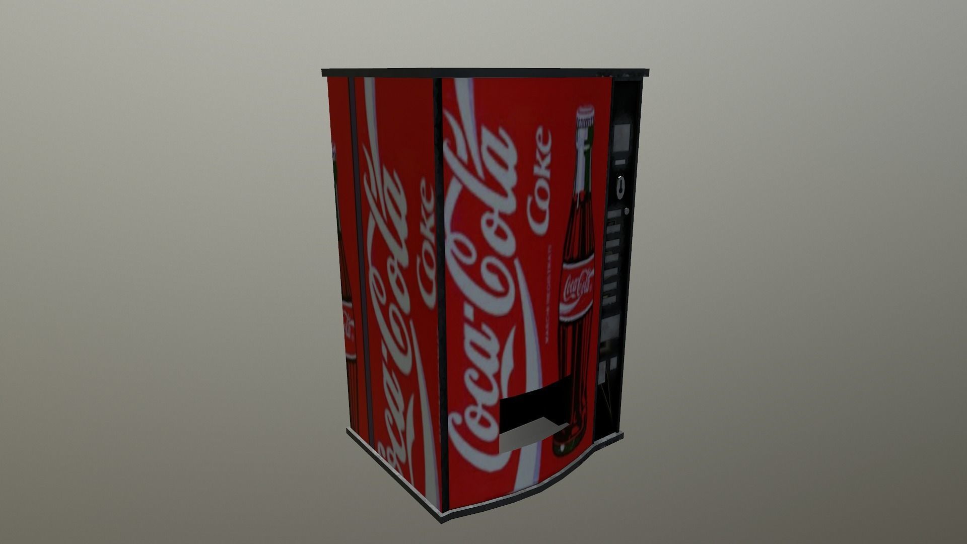 Soda Vending Machine free VR / AR / low-poly 3D model | CGTrader