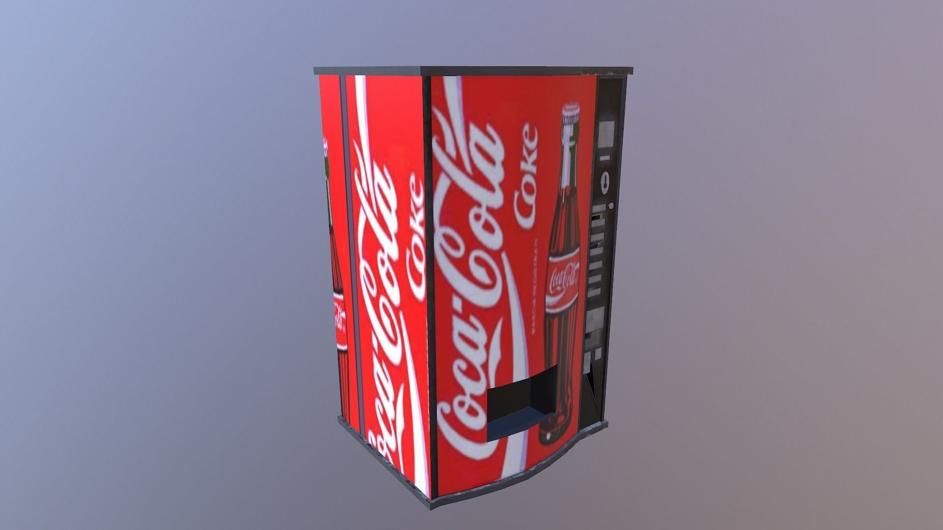 Soda Vending Machine free VR / AR / low-poly 3D model | CGTrader