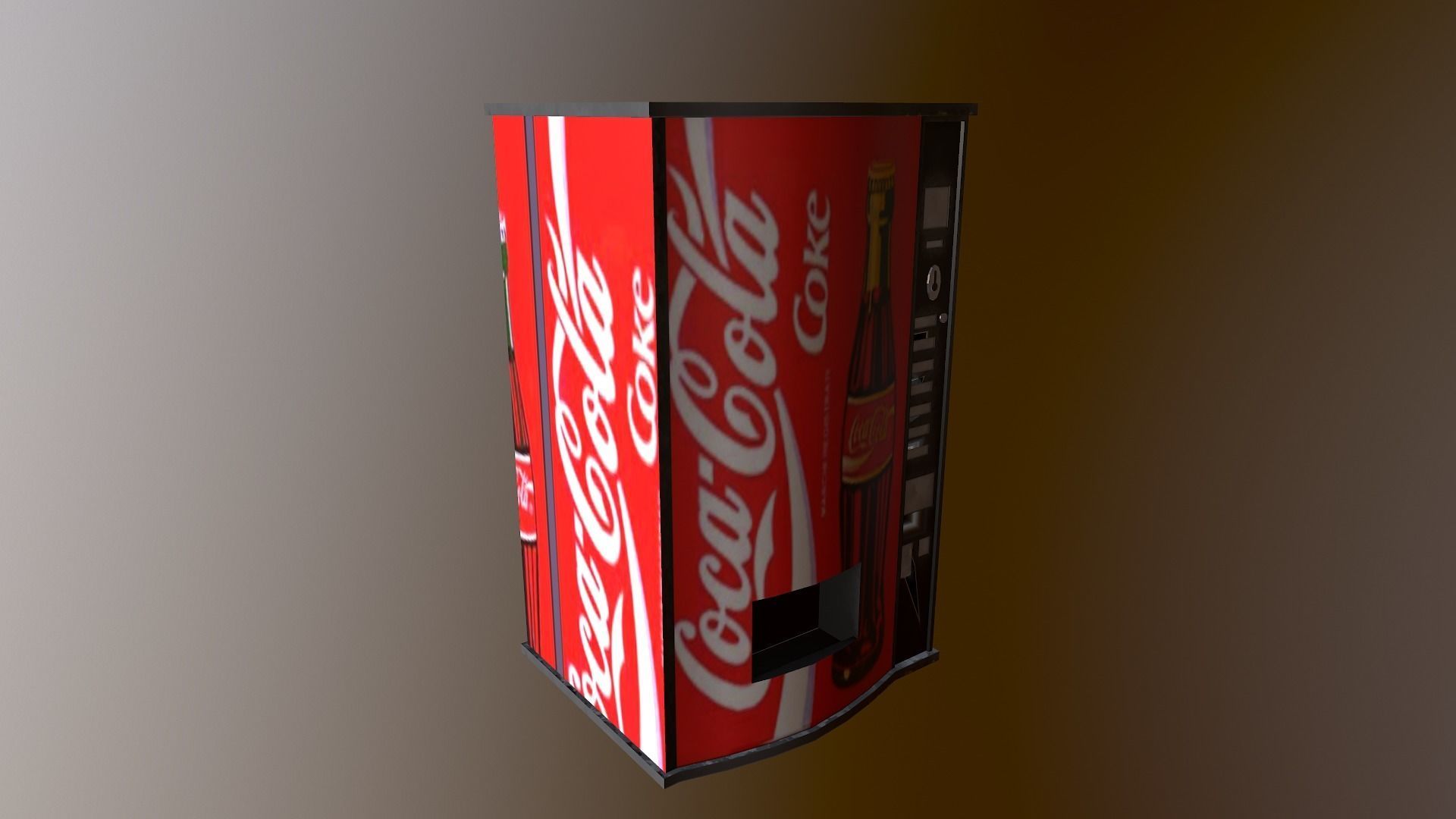 Soda Vending Machine free VR / AR / low-poly 3D model | CGTrader