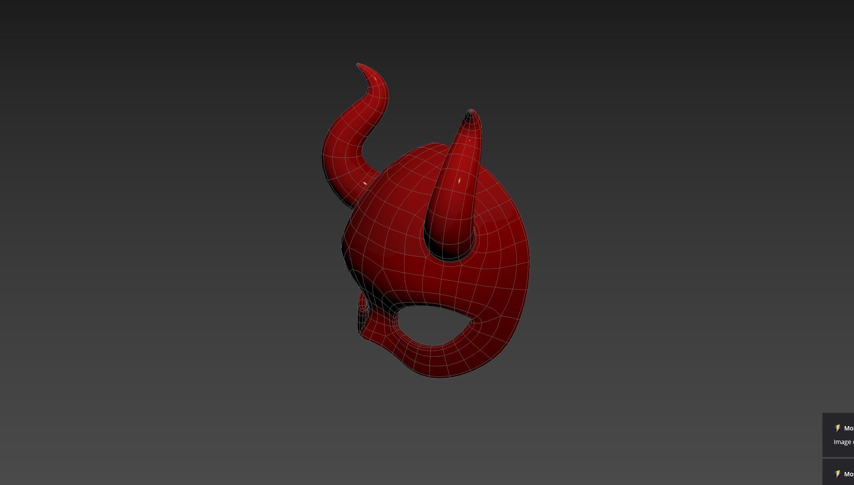 Prop203 Devil Mask 3D model | CGTrader