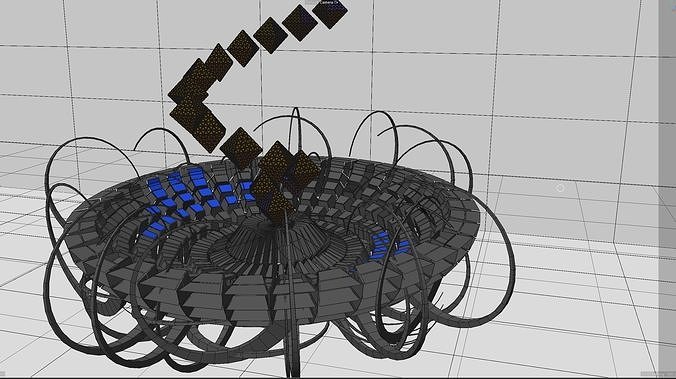 3D model Abstract sci fi thingy VR / AR / low-poly | CGTrader