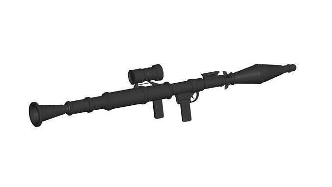 Bazooka 3D model | CGTrader