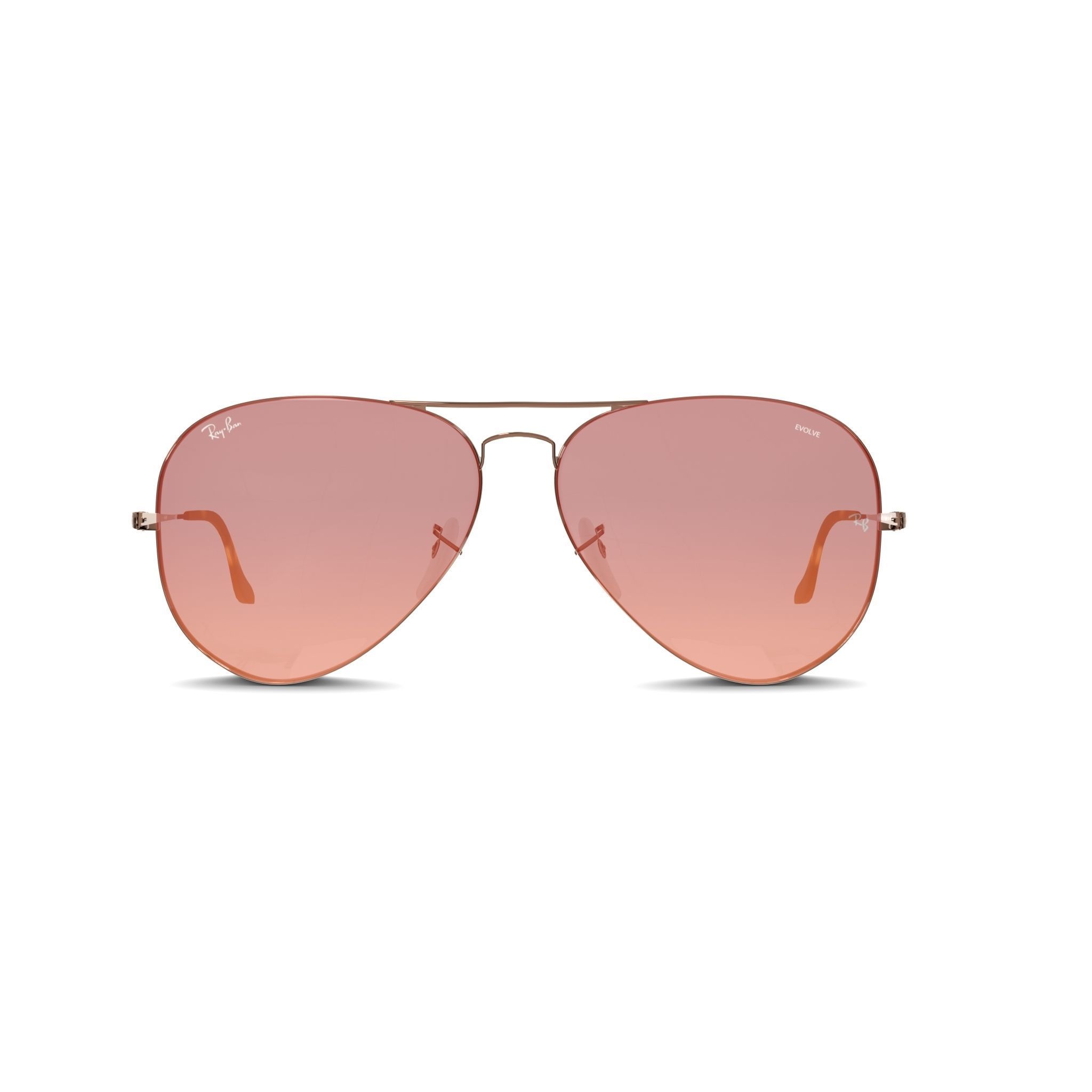 3D model Ray-Ban Aviator Metal II RB3689 Washed Evolve Sunglasses VR ...