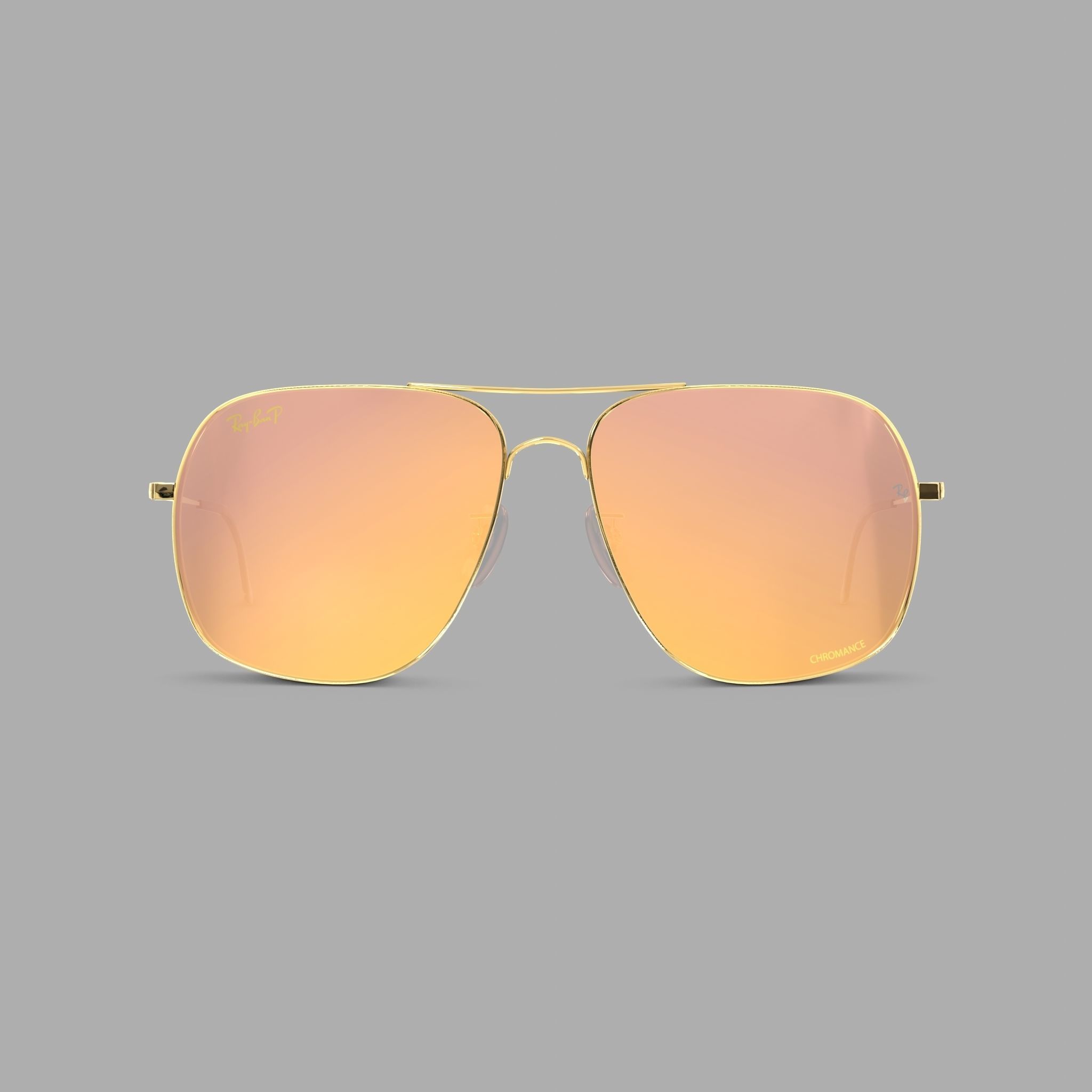 3D model Ray-Ban Chromance - RB3587CH 001 Sunglasses VR / AR / low-poly ...