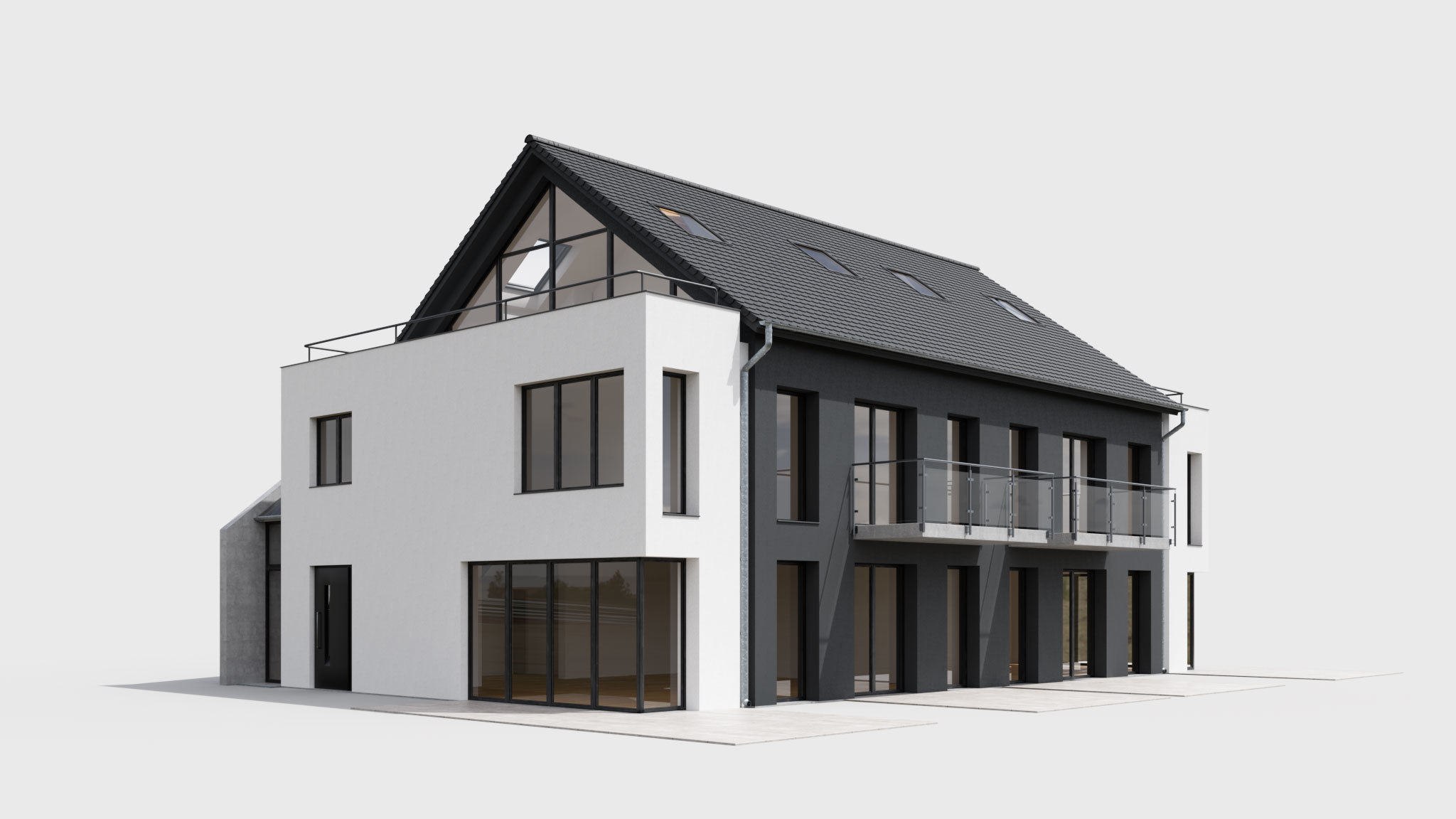 House 02 for Cinema 4D with Corona and V-Ray 3D model | CGTrader