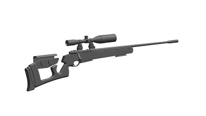 GOL Sniper Magnum 3D model | CGTrader