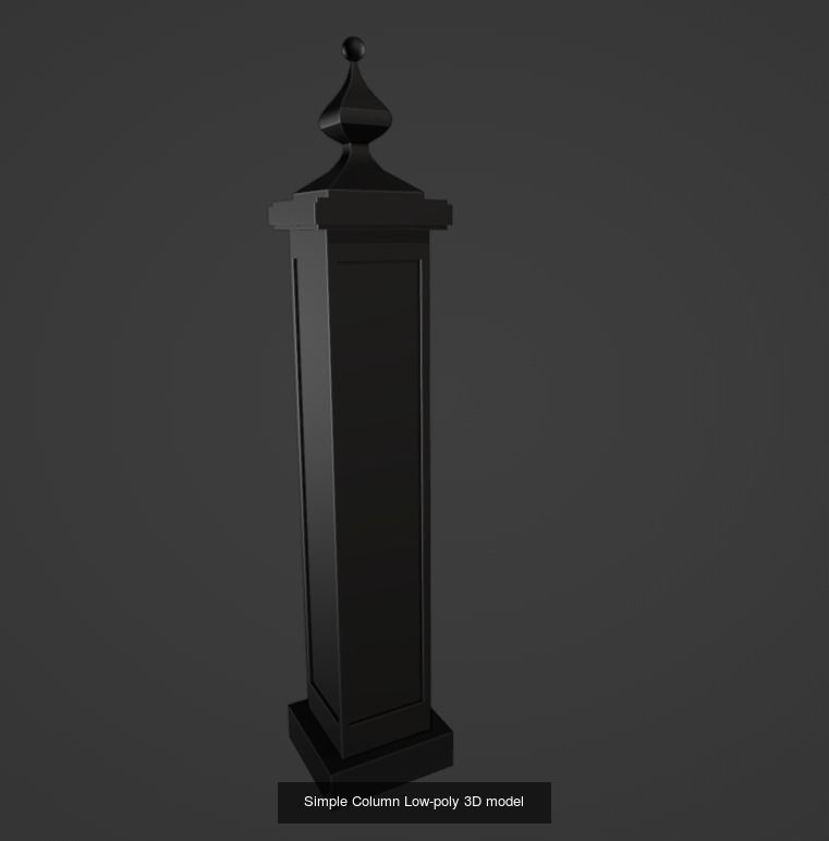 3D Model Collection PACK PILLAR -COLUMN 3D MODELS VR / AR / low-poly ...