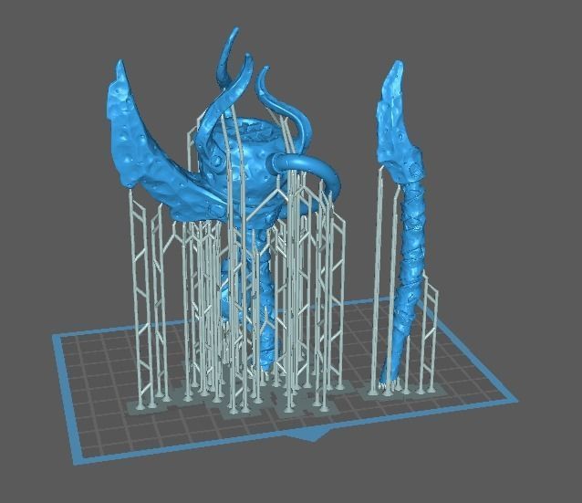 Brute staff 3d print 3D model 3D printable | CGTrader
