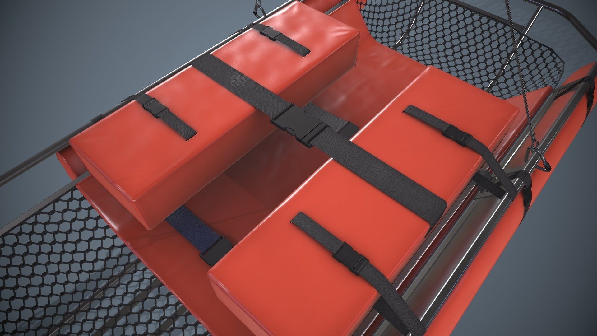 3D model Helicopter Rescue Litter VR / AR / low-poly | CGTrader