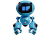 Cute Robot H-55 Blue 3D model rigged | CGTrader