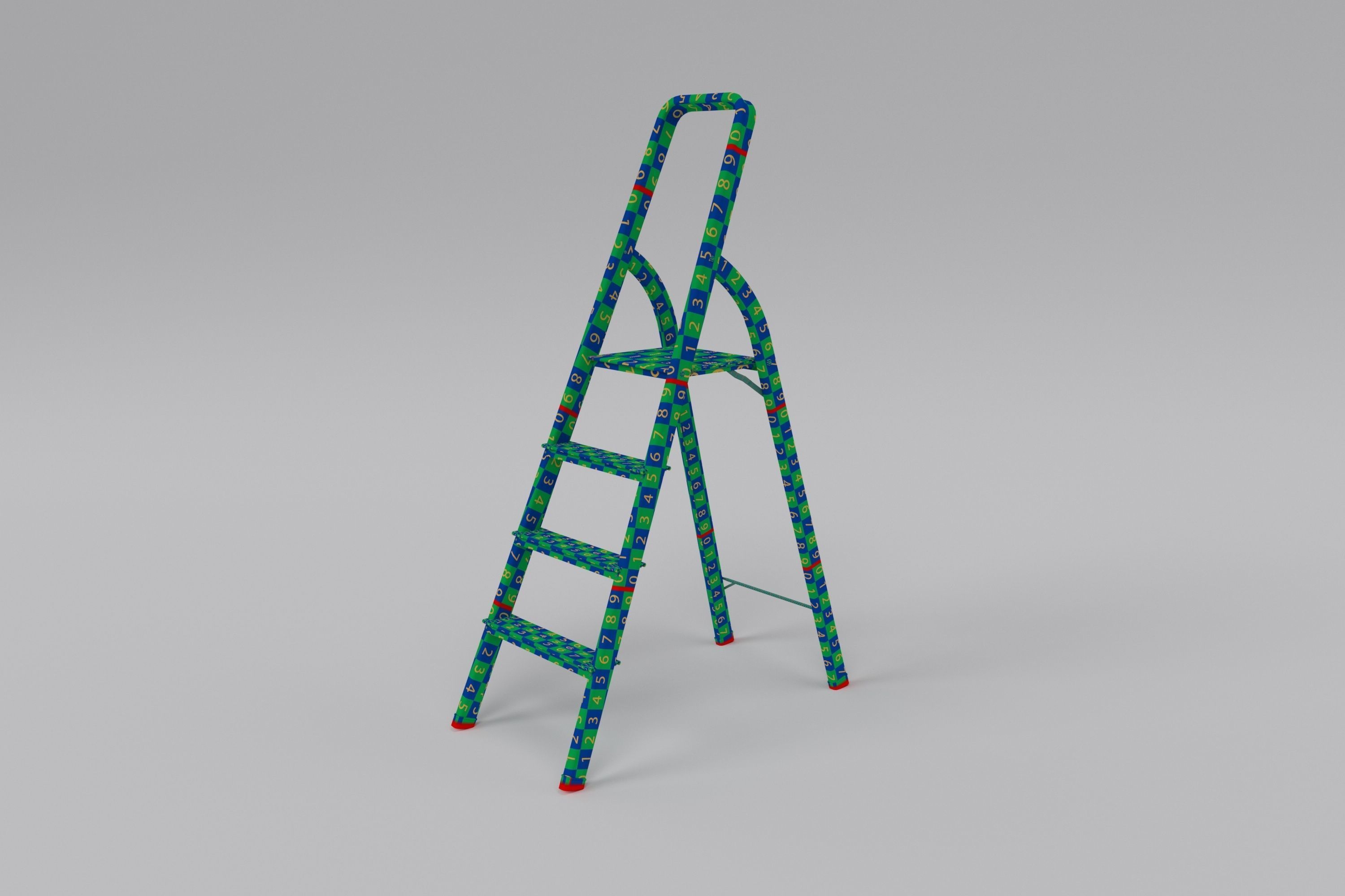 Step Ladder 3d model 3D model | CGTrader