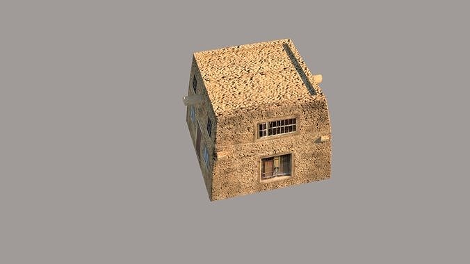 MiddleEast Arab Village House free VR / AR / low-poly 3D model | CGTrader
