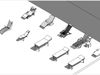 Sunbeds - Pack of revit families 3D model | CGTrader