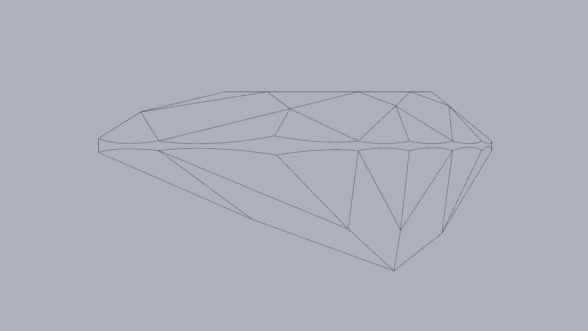 Classic Pear gemstone 3D model 3D printable | CGTrader