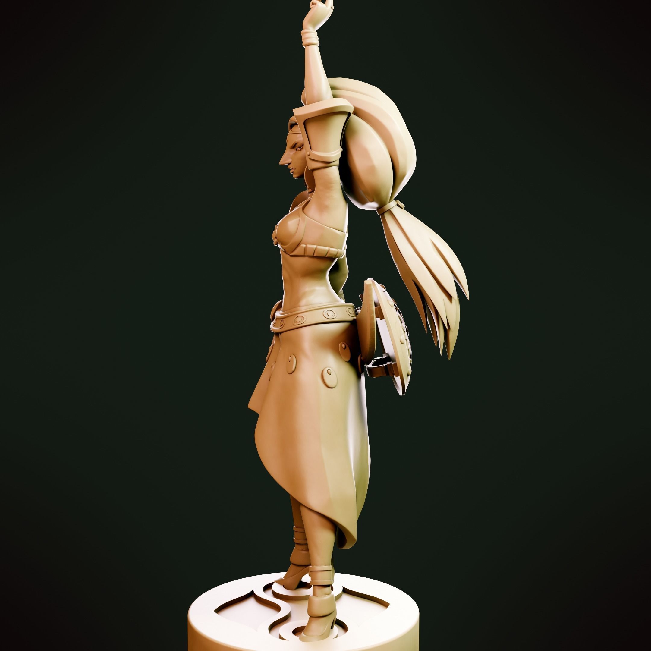 Urbosa - Zelda Breath of the Wild 3D model 3D printable | CGTrader