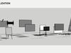 Whiteboards and TVs - Pack of revit families 3D model | CGTrader
