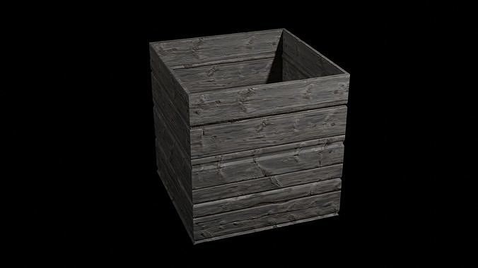 Wooden Crate 3D model | CGTrader