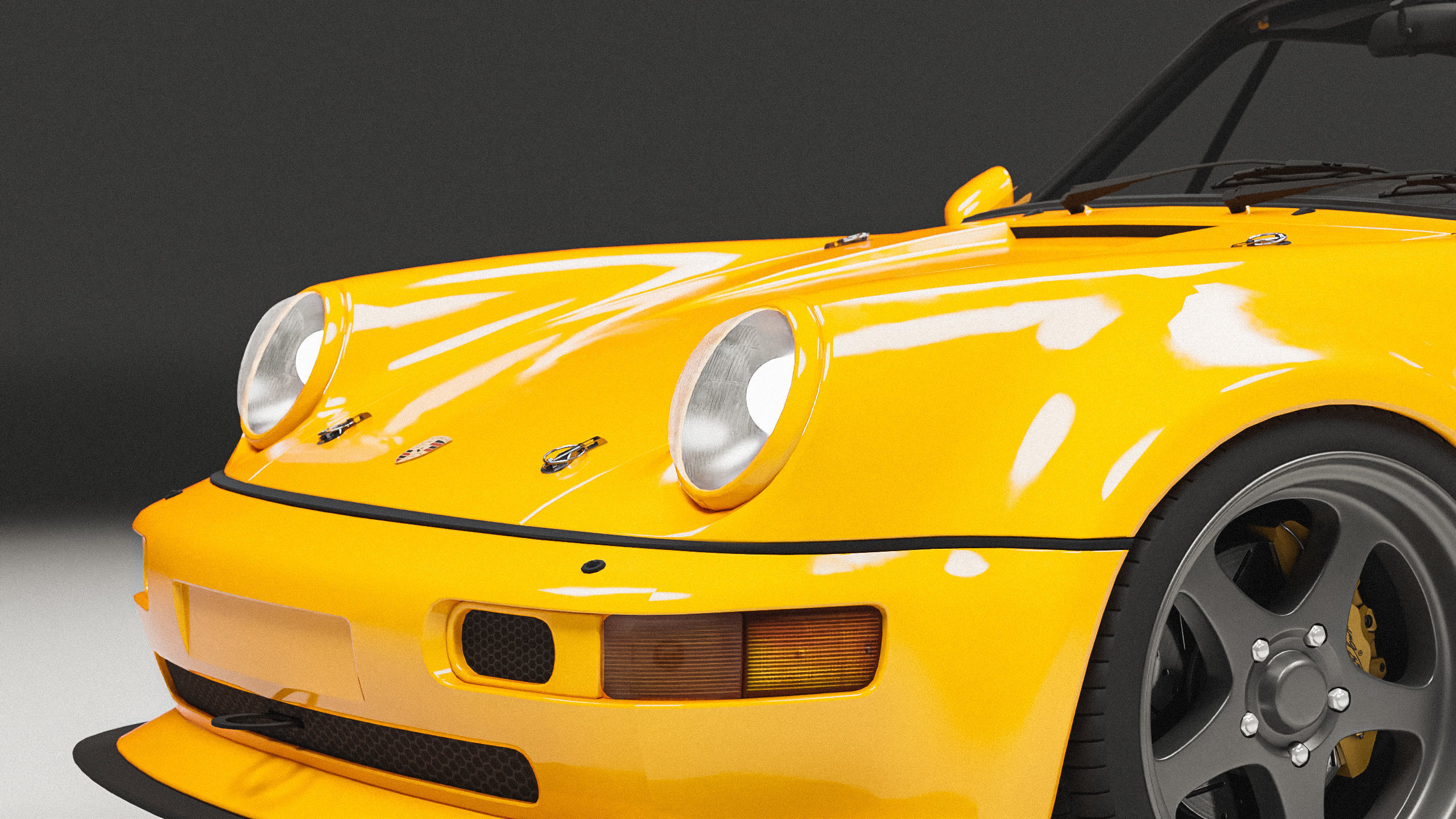 3D model Porsche 964 Racing VR / AR / low-poly | CGTrader