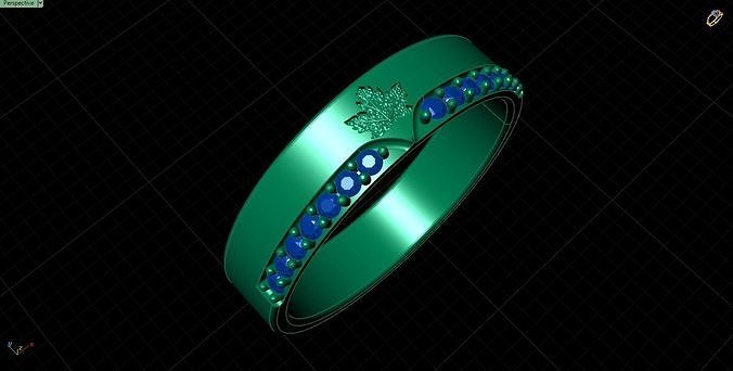 Wedding band sets for women and men 3D model 3D printable | CGTrader