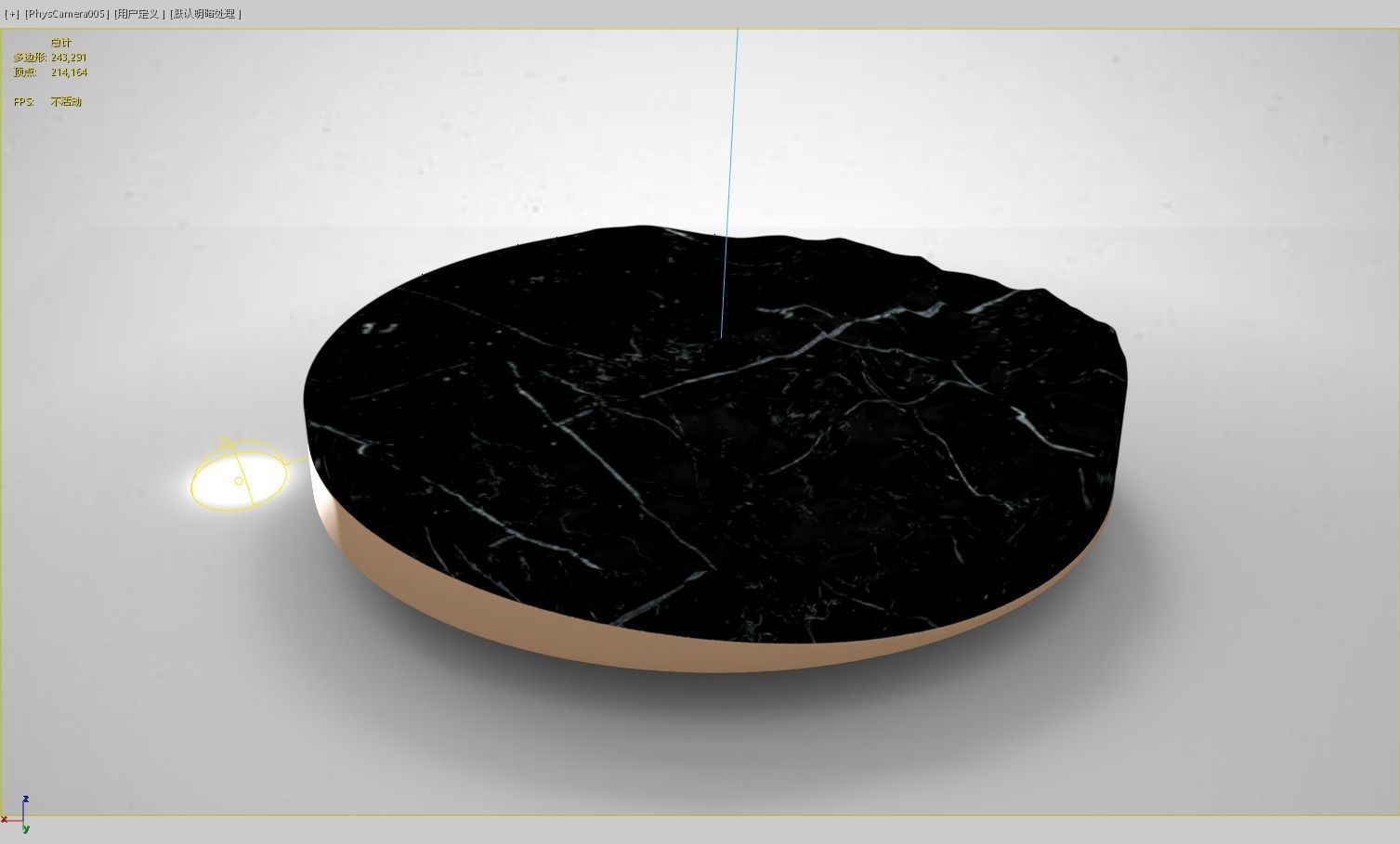 Ocean tabletop 3D model | CGTrader