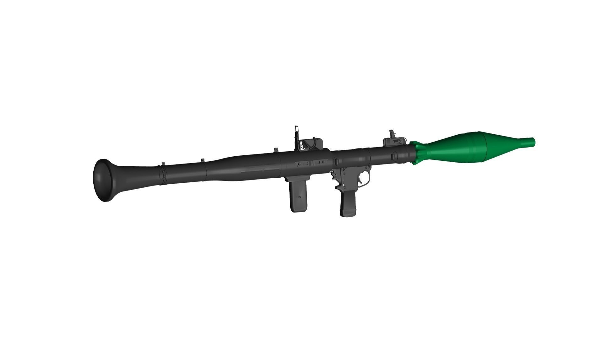 RPG 7 anti-tank 3D model | CGTrader