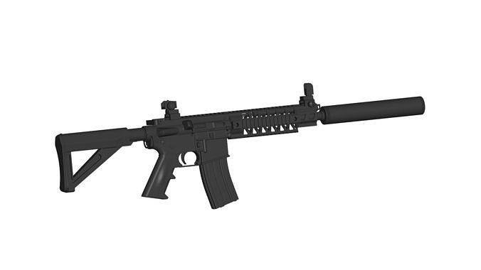 SIG516 rifle 3D model | CGTrader
