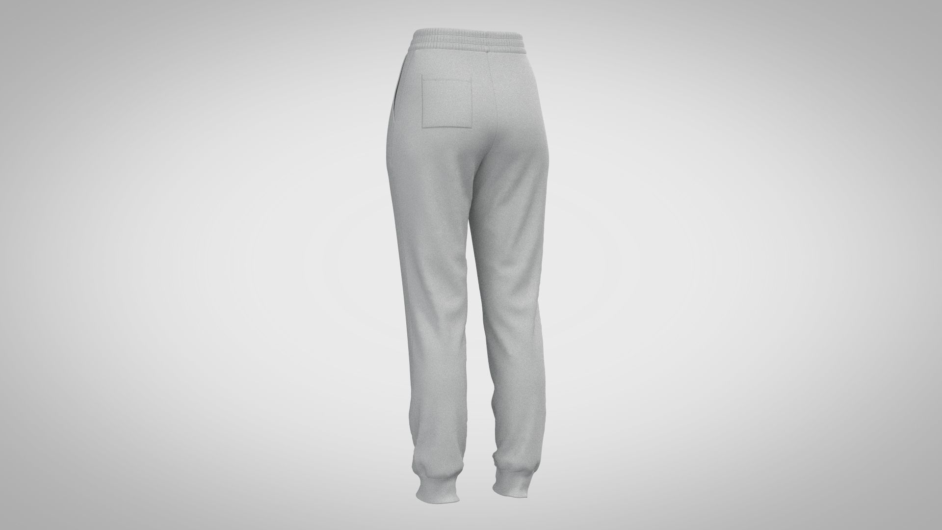 Women Sweatpants 3D model | CGTrader