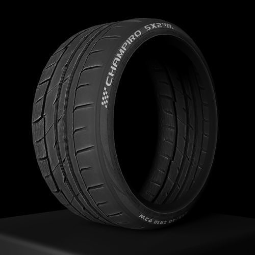 3D model GT Radial Champiro SX2 - Tires - Game Ready VR / AR / low-poly ...