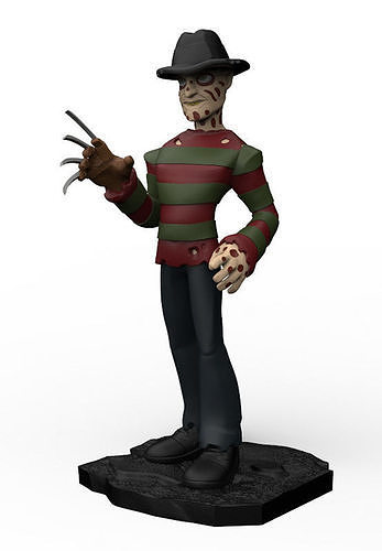 Freddy Krueger 3D model 3D printable | CGTrader