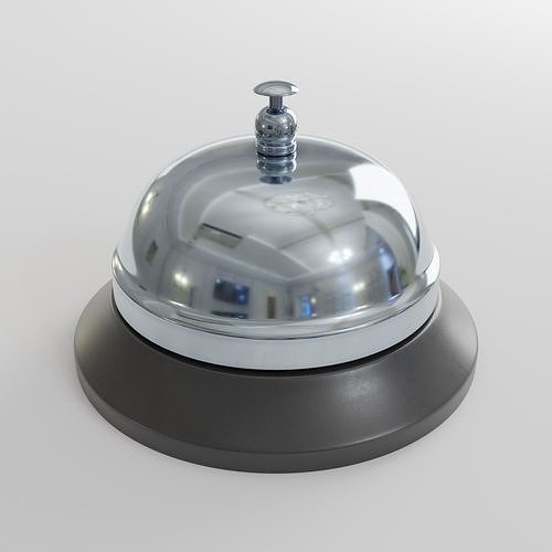 Service Bell 3D model | CGTrader