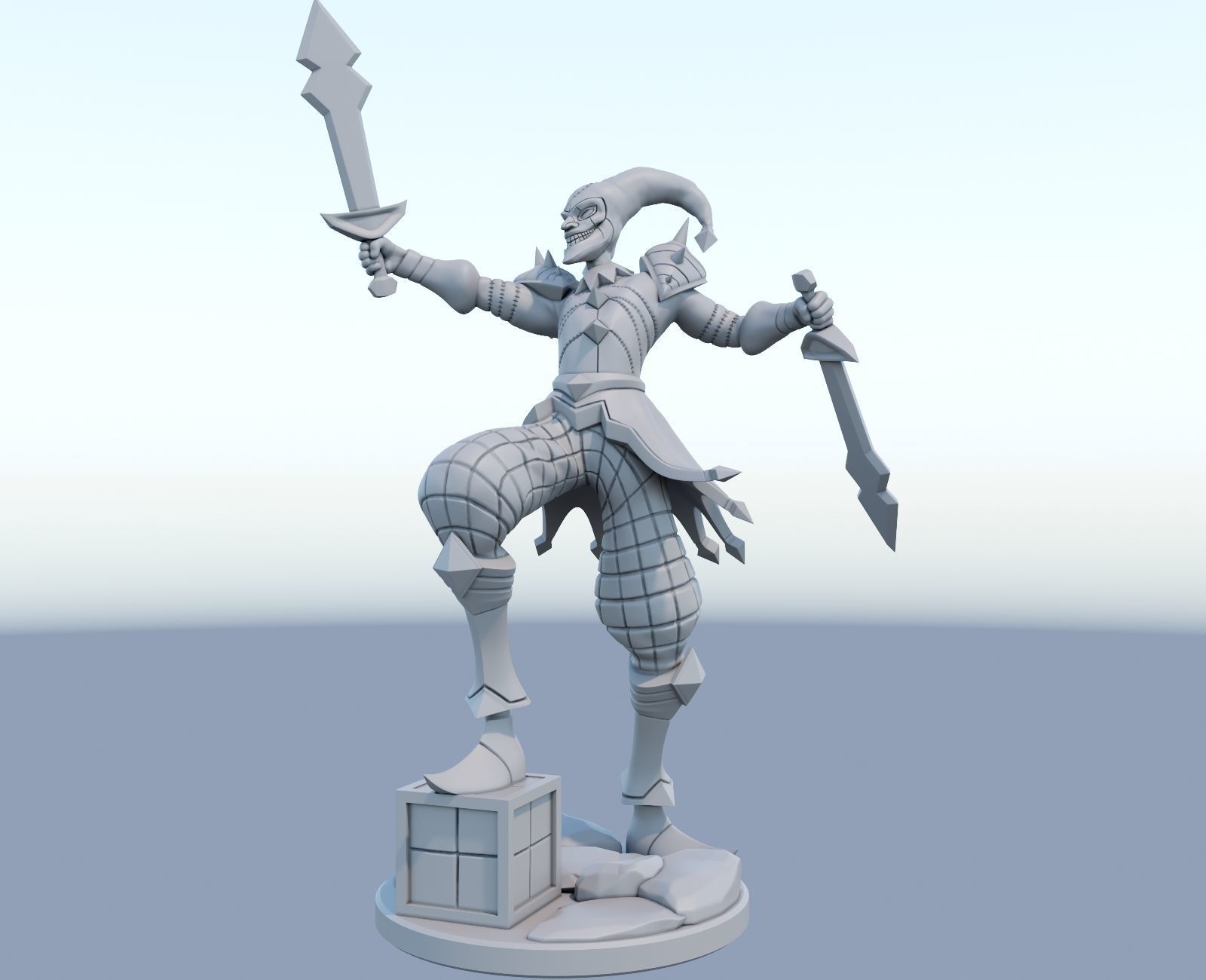 shaco 3D Print Model from League of Legends 3D model 3D printable ...