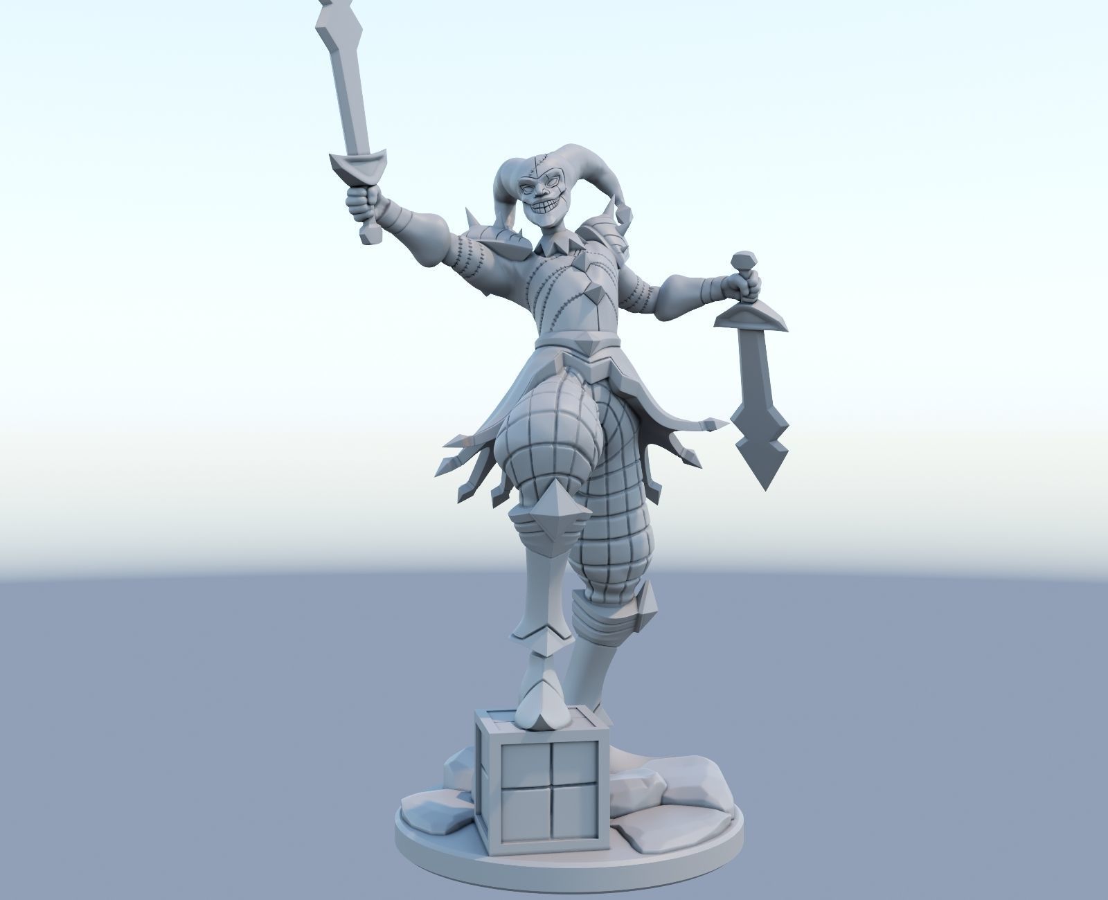 shaco 3D Print Model from League of Legends 3D model 3D printable ...