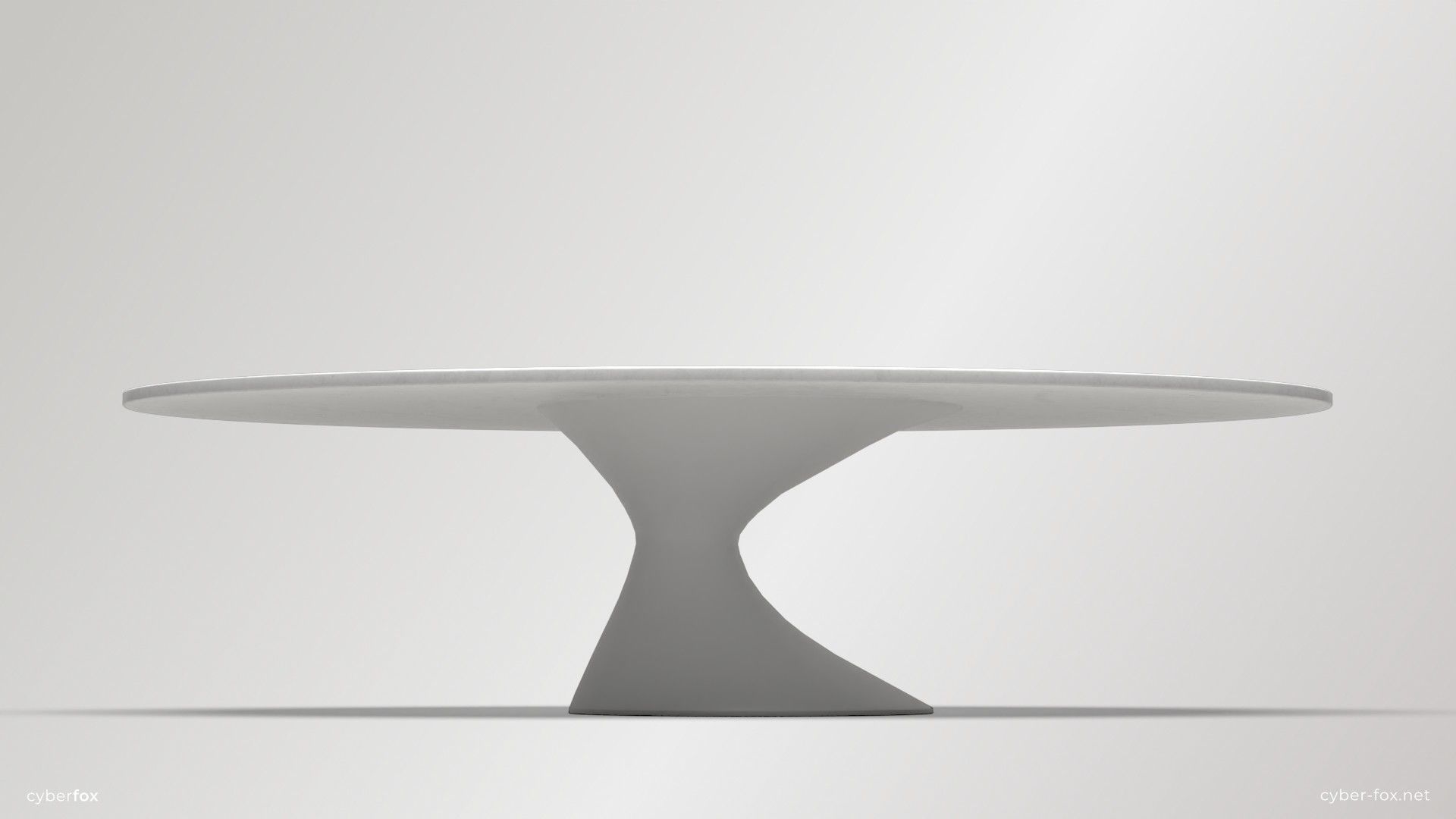 3D model Futuristic Tables Set VR / AR / low-poly | CGTrader